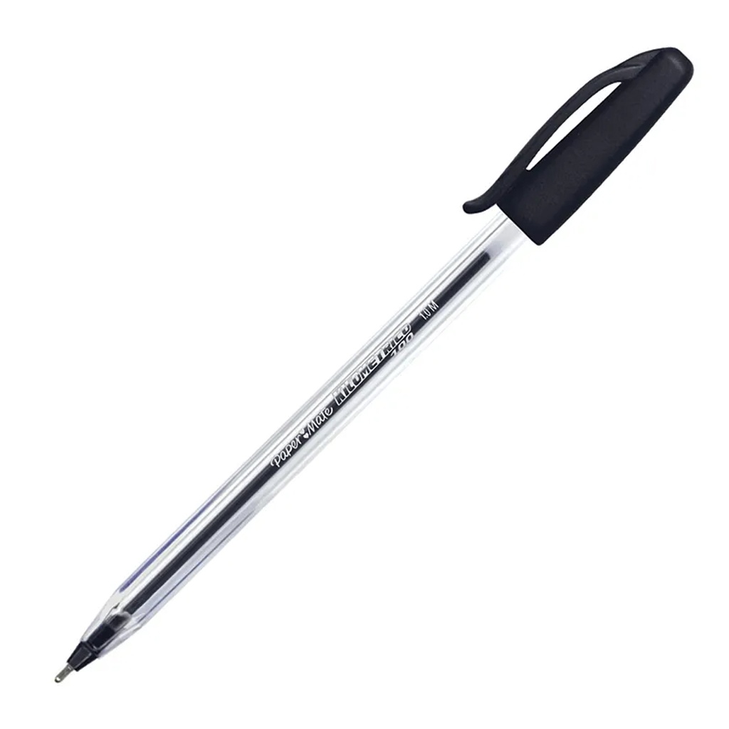 Bolígrafo Paper Mate Kilométrico Ink Joy Negro 12 Unidades | IDMC.com.co